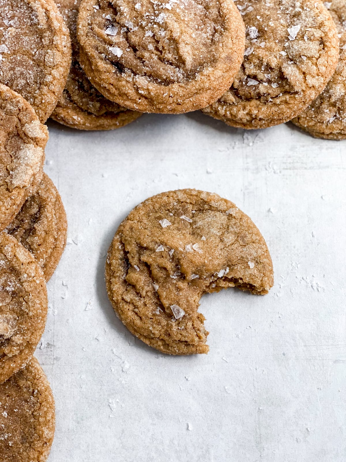 Salted Brown Sugar Cookies - The Salted Sweets