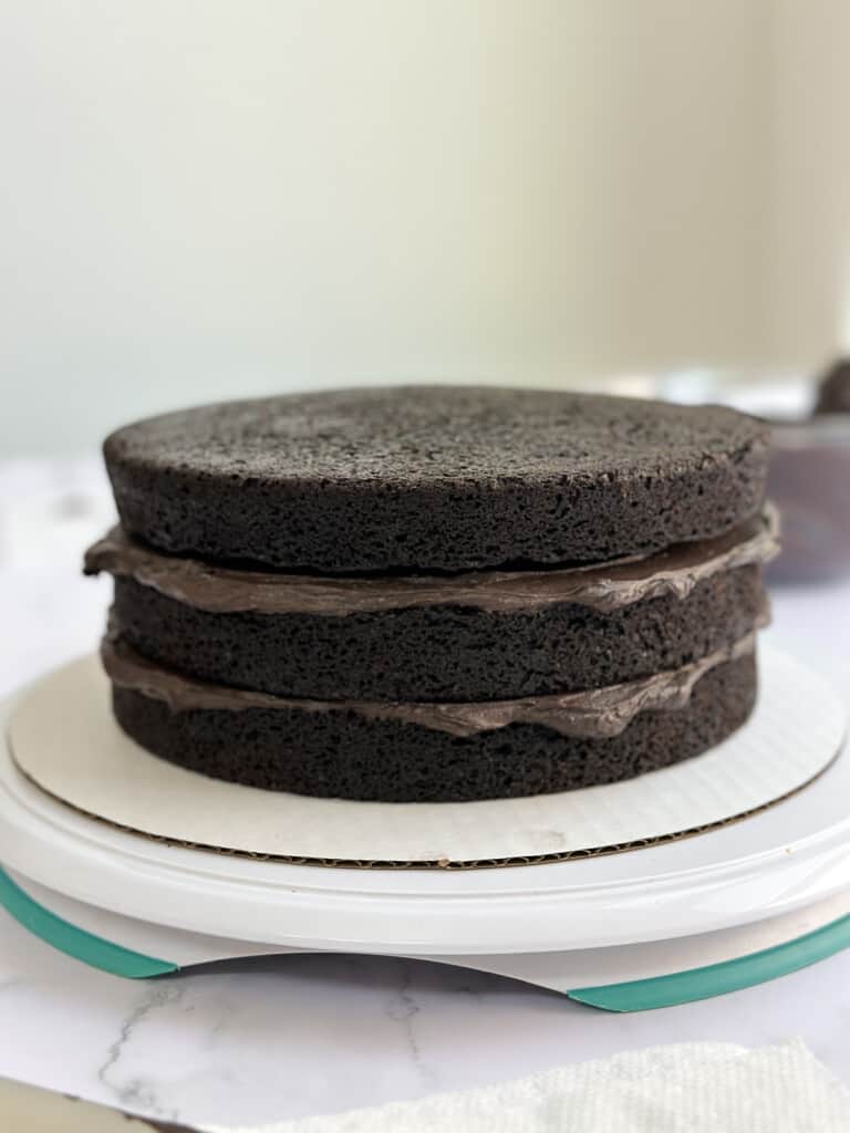 Black Chocolate Cake - The Salted Sweets