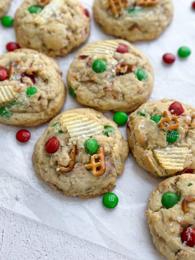 Santa's Trash Cookies - The Salted Sweets