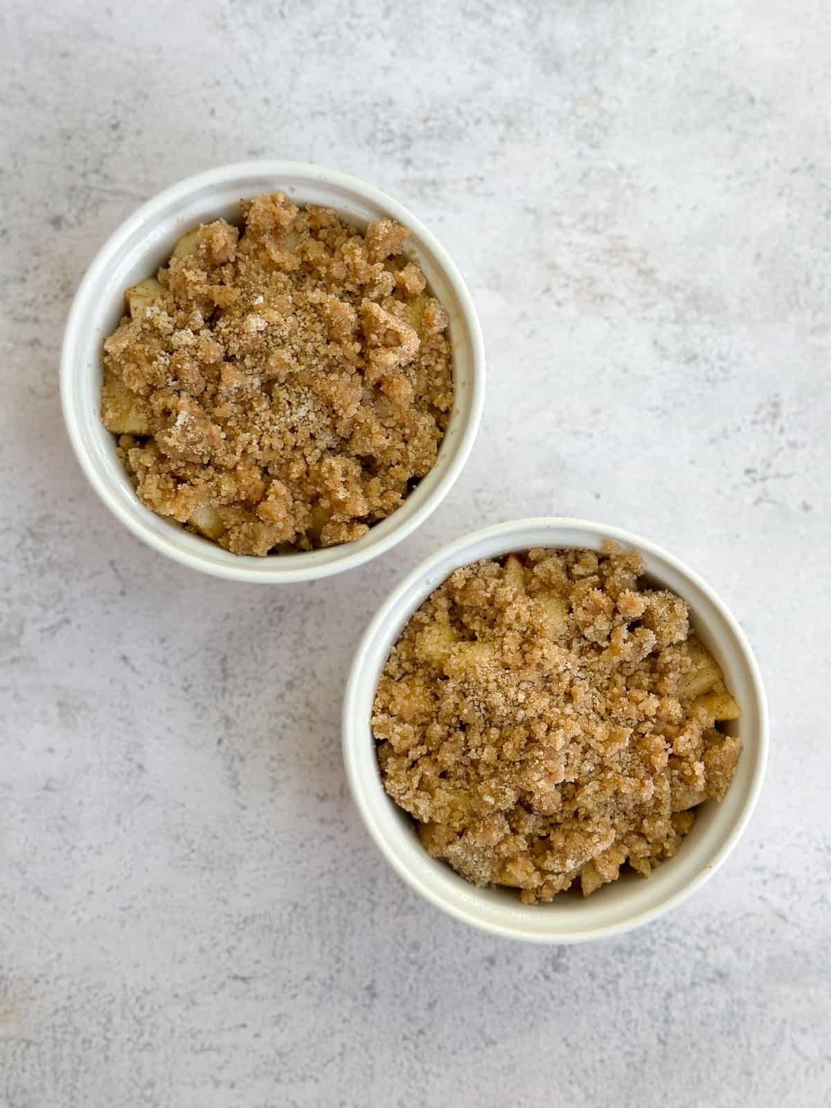 Apple Crumble For Two - The Salted Sweets