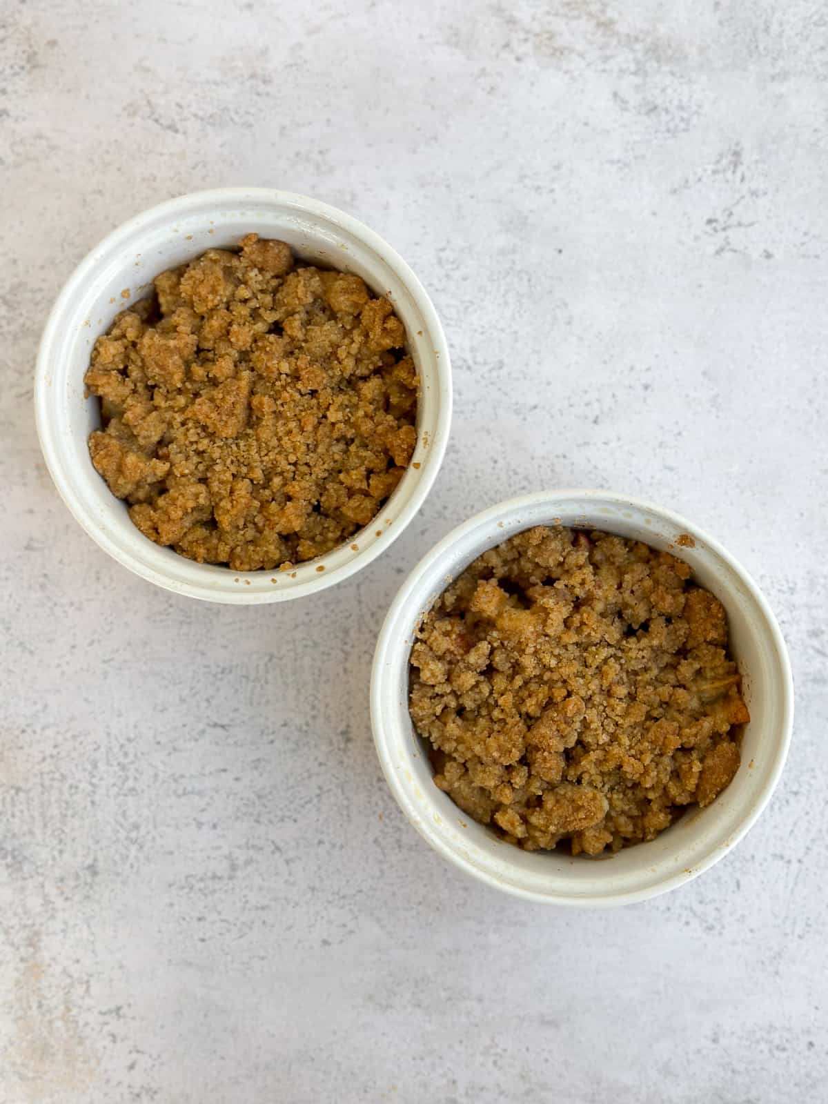 Apple Crumble For Two - The Salted Sweets