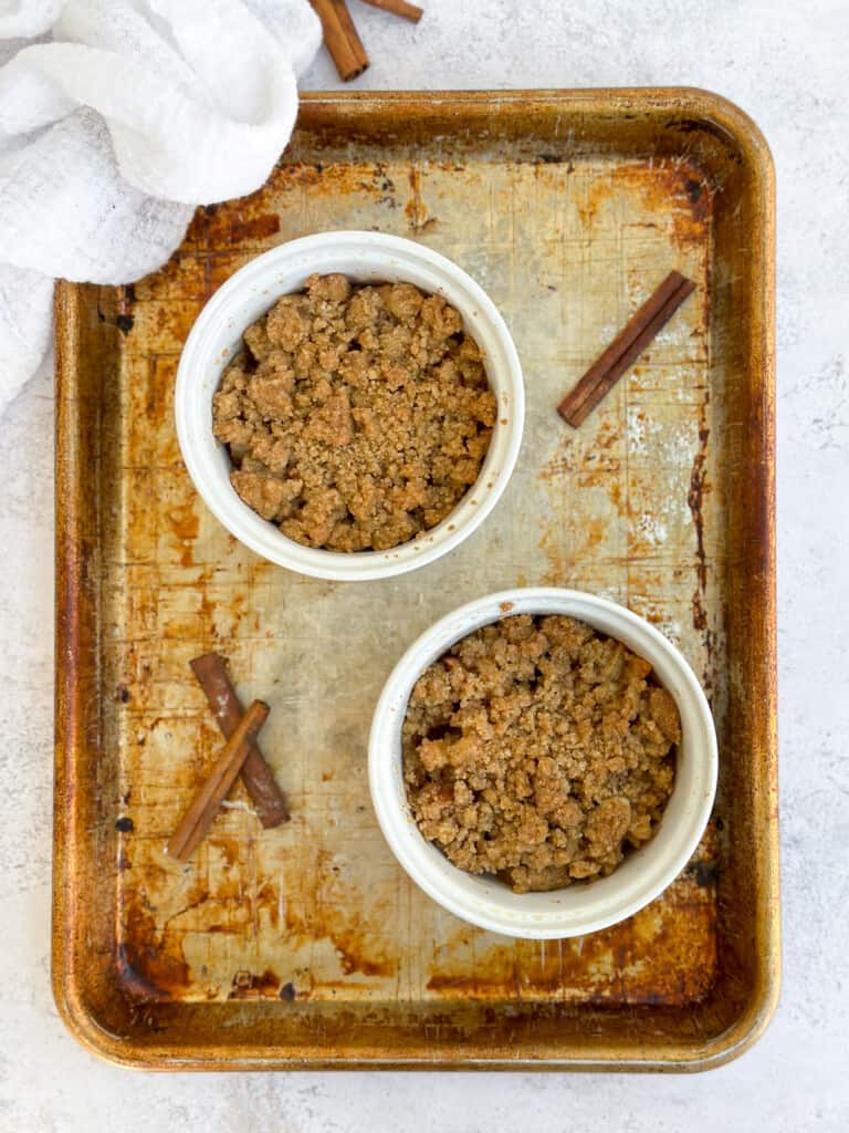 Apple Crumble For Two - The Salted Sweets