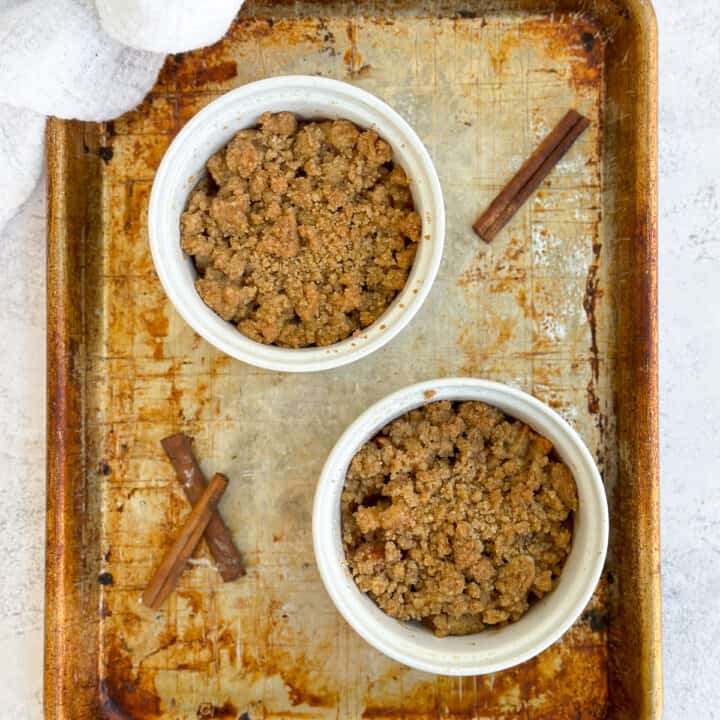 Apple Crumble For Two - The Salted Sweets