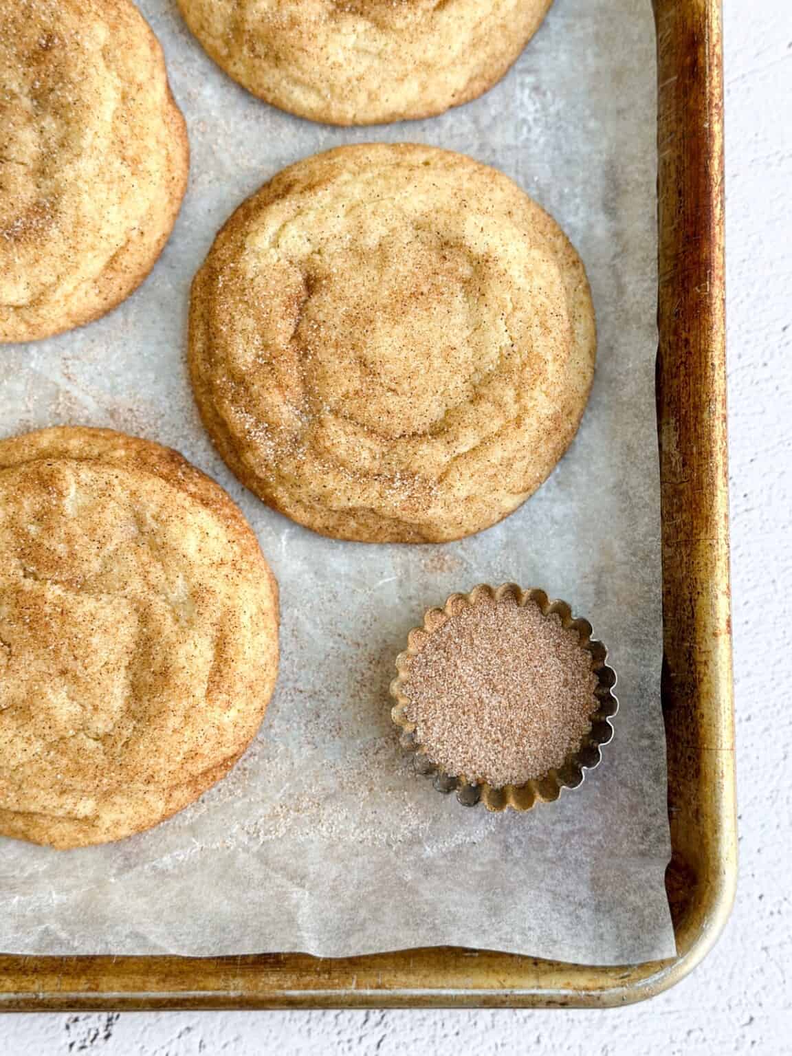 Small Batch Snickerdoodles - The Salted Sweets