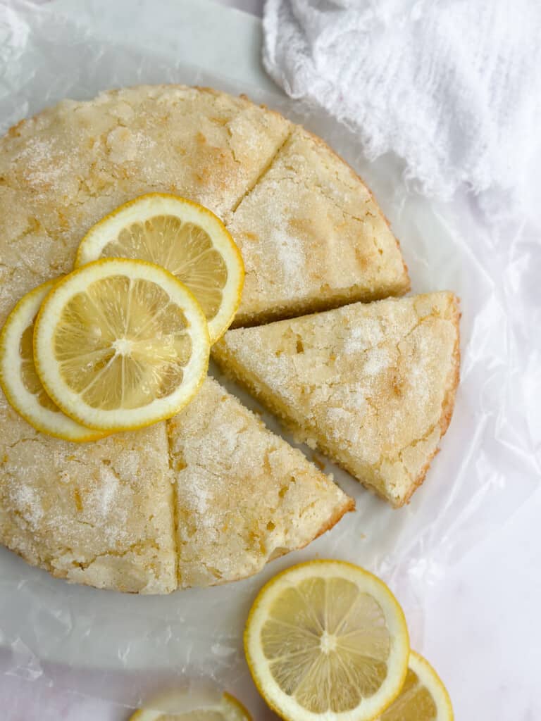 Easy Lemon Snack Cake - The Salted Sweets