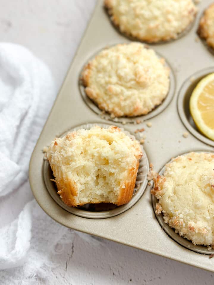 Coconut Lemon Muffins - The Salted Sweets