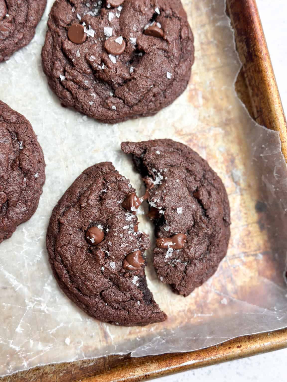 Small Batch Chocolate Cookies - The Salted Sweets