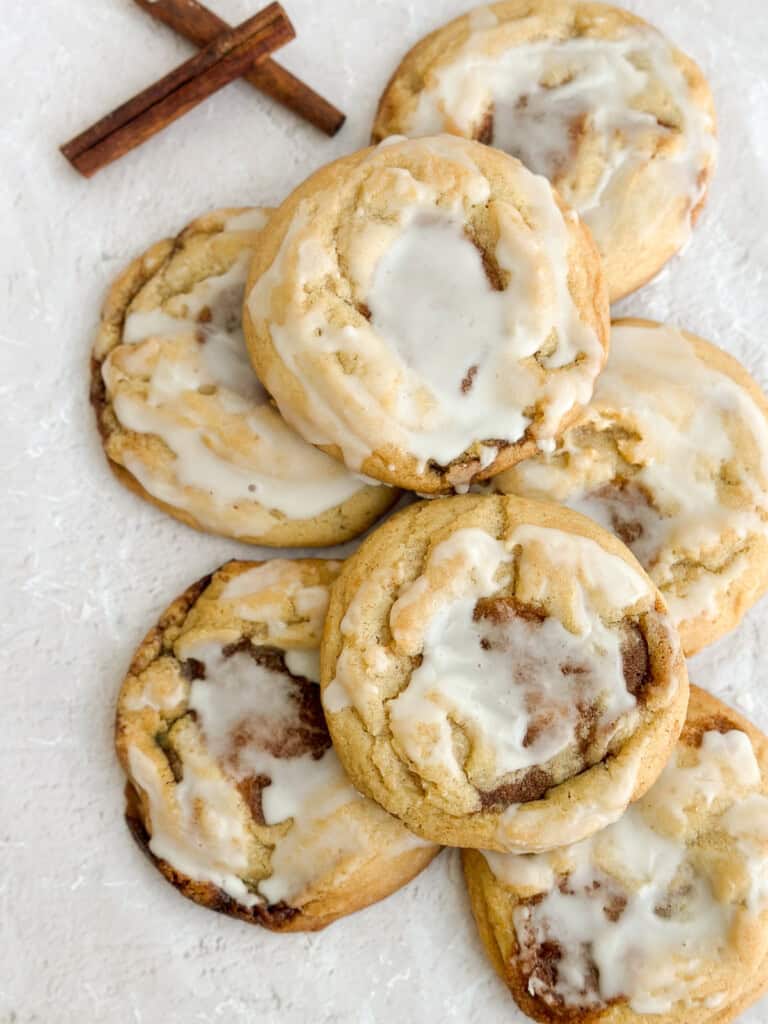 Cinnamon Roll Cookies - The Salted Sweets