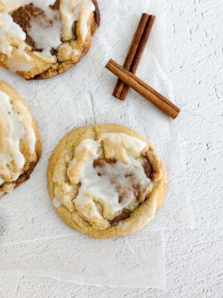 Cinnamon Roll Cookies - The Salted Sweets