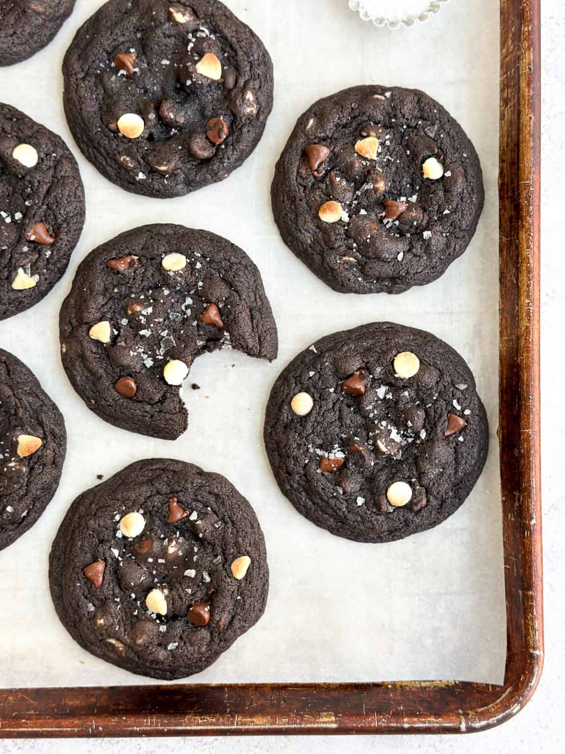 Inside Out Chocolate Chip Cookies - The Salted Sweets