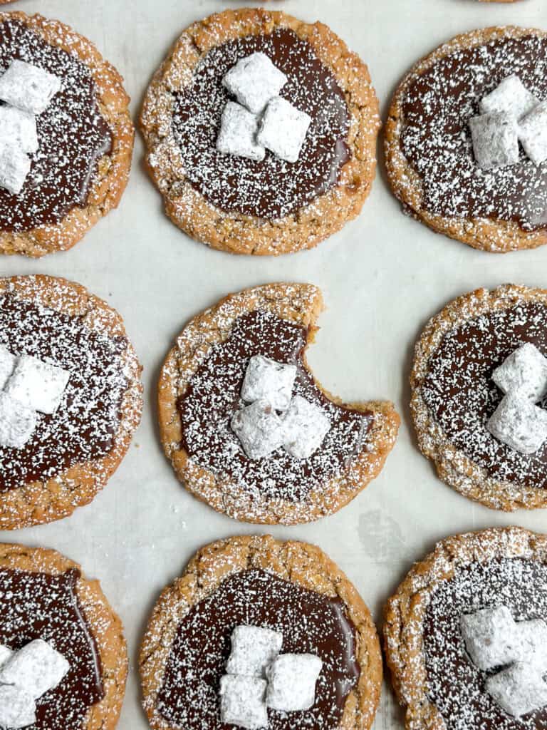 Puppy Chow Cookies - The Salted Sweets