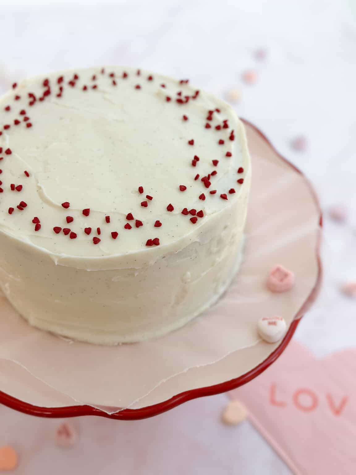Small Red Velvet Cake - The Salted Sweets