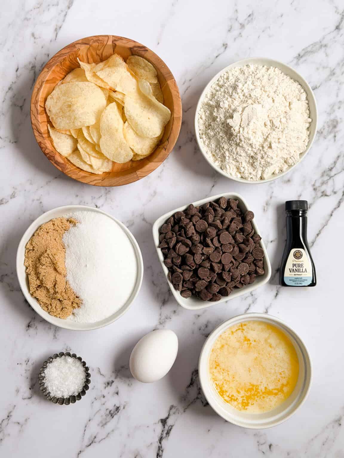 Chocolate Chip Potato Chip Cookies - The Salted Sweets